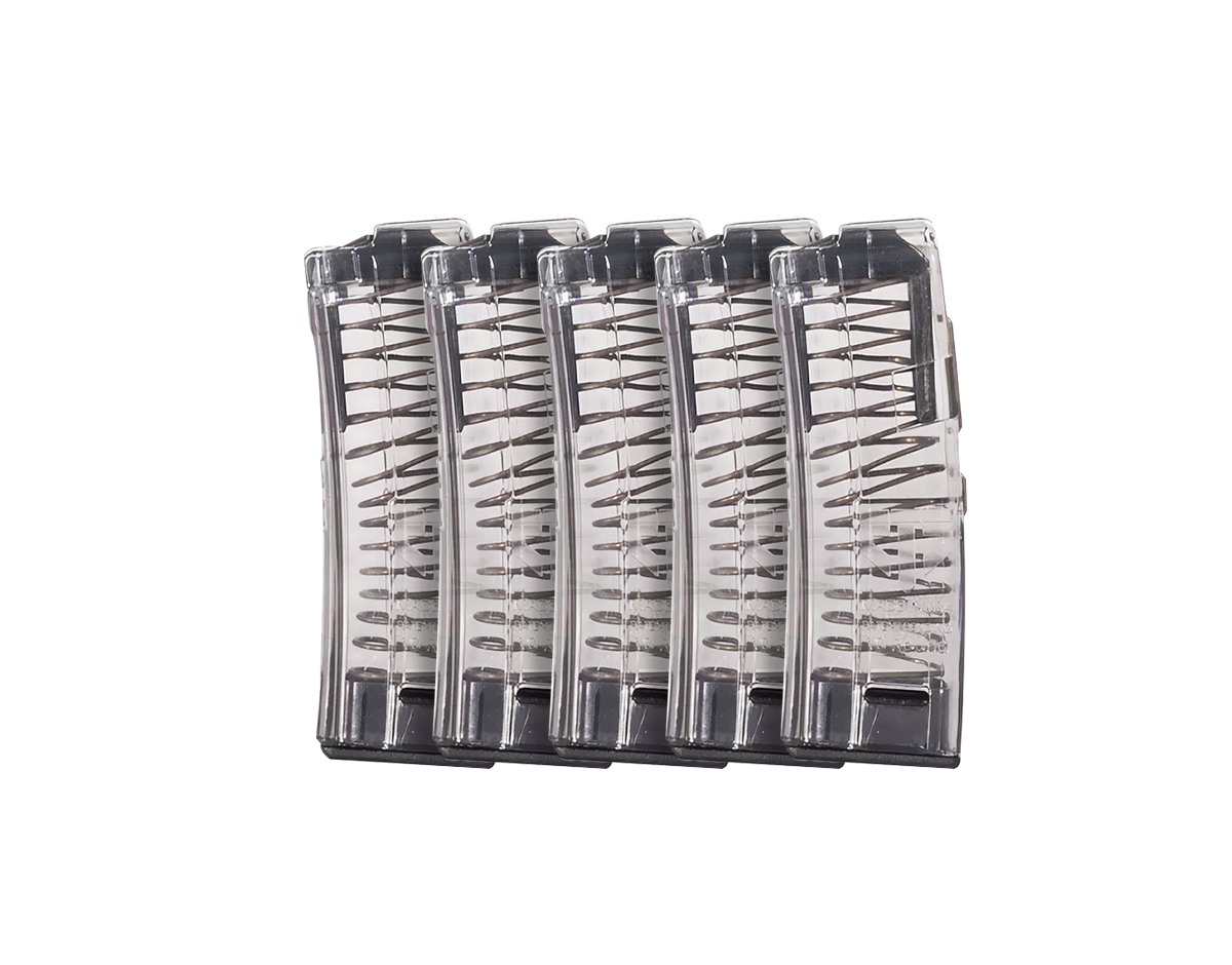 Buy 10 ROUND - 9X19MM CLEAR POLYMER MAGAZINE - 5 PACK for $172.98 at ...